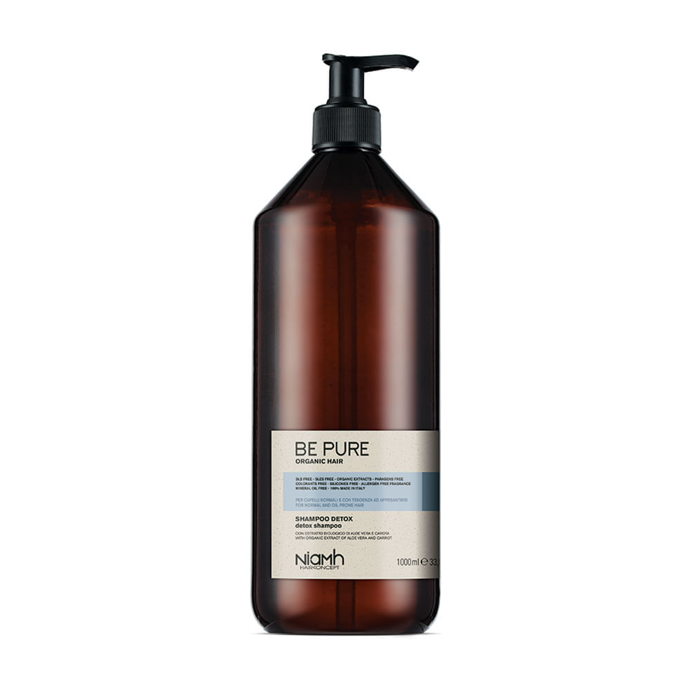 BE PURE Shampoo Orgánico Detox 1 lt - Aruma