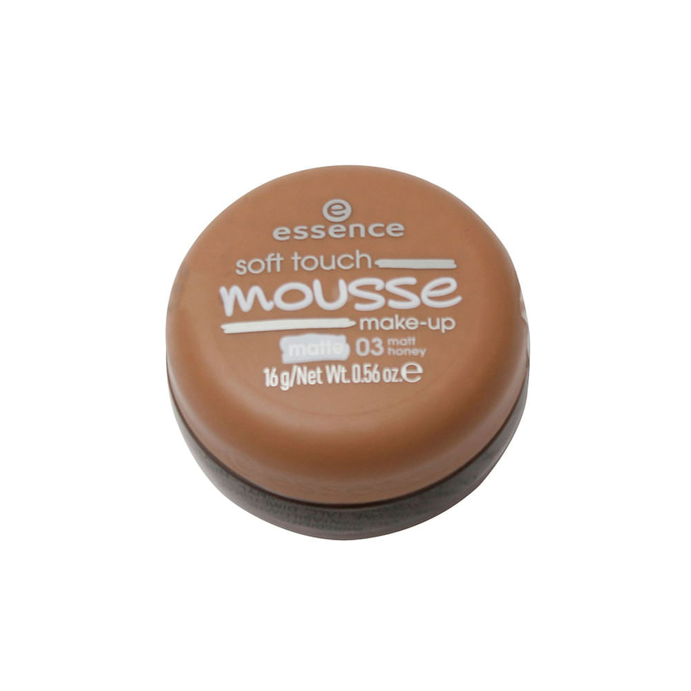 ESSENCE Base Soft Touch Mousse Make-up Matt Honey Color 16 gr - Aruma
