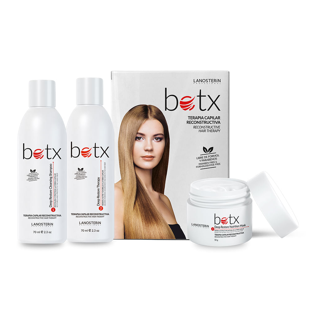 LANOSTERIN Botx Mini Kit Capilar Shampoo 70ml+ Acondicionador 70ml ...