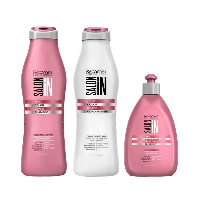 Set Salon In Color Guard Shampoo + Acondicionador + Crema para peinar ...