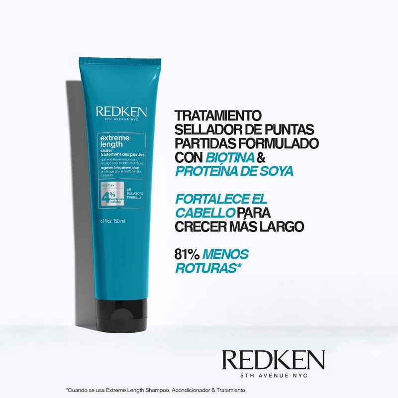 Mascarilla Extreme Length Triple Acción 250 ml Redken - Aruma