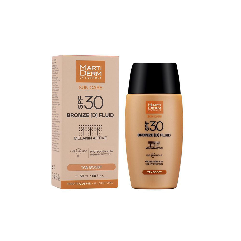Bronceador con Protección Solar Sun Care Spf 30 Bronze Fluid 50ml ...