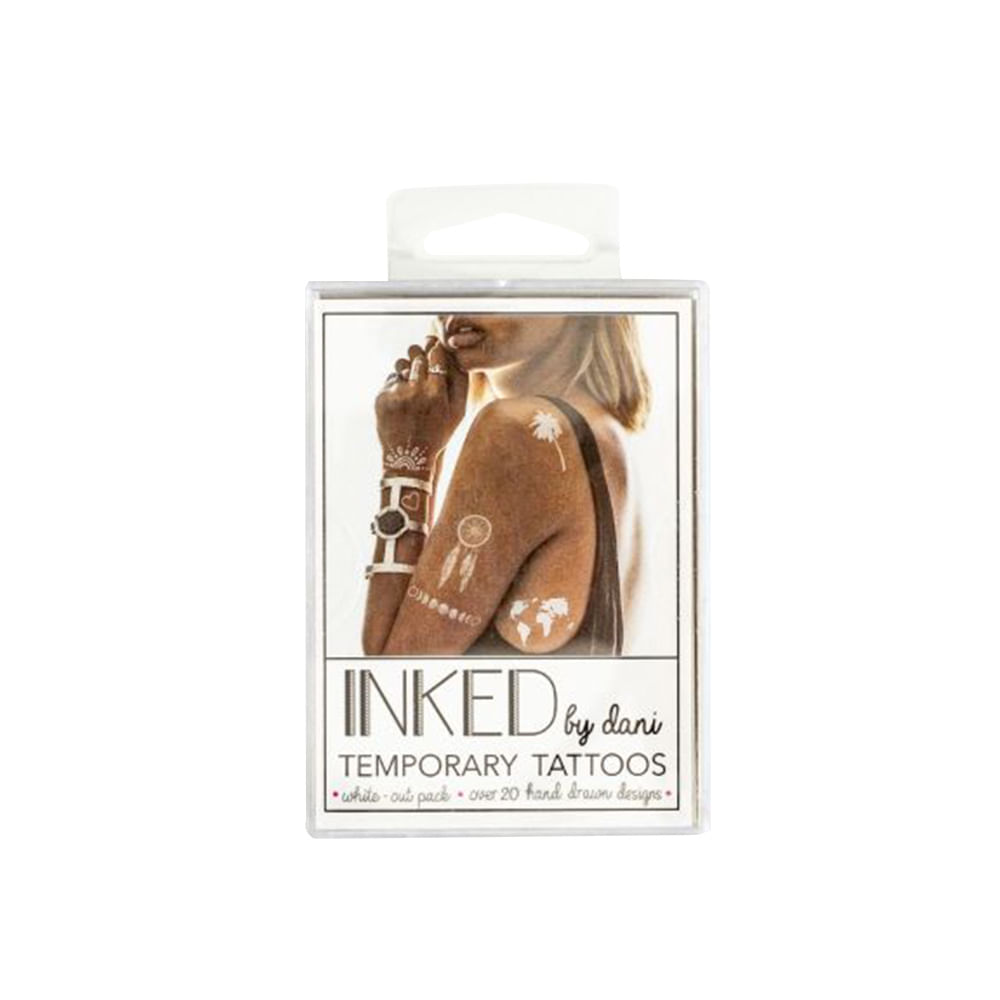 Tatuaje Temporal Inked By Dani White Out Pack - Aruma