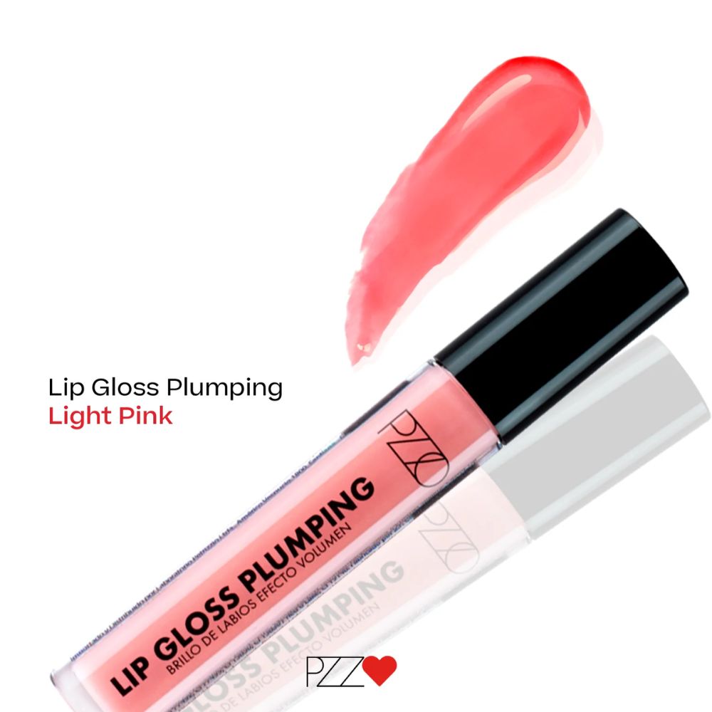Brillo Labial Liquido Petrizzio Lip Gloss Plumping Light Pink 02 - Aruma