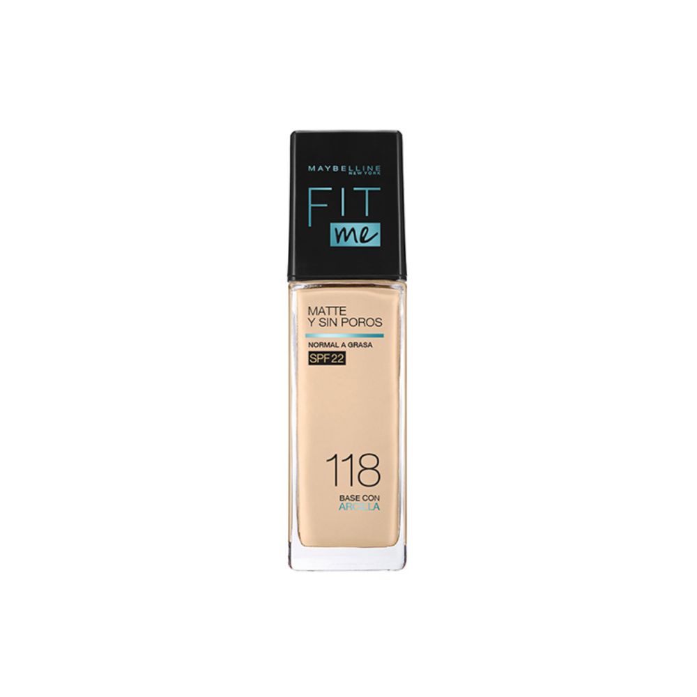 Base Maybelline Fit Me Matte + Poreless Light Beige - Aruma