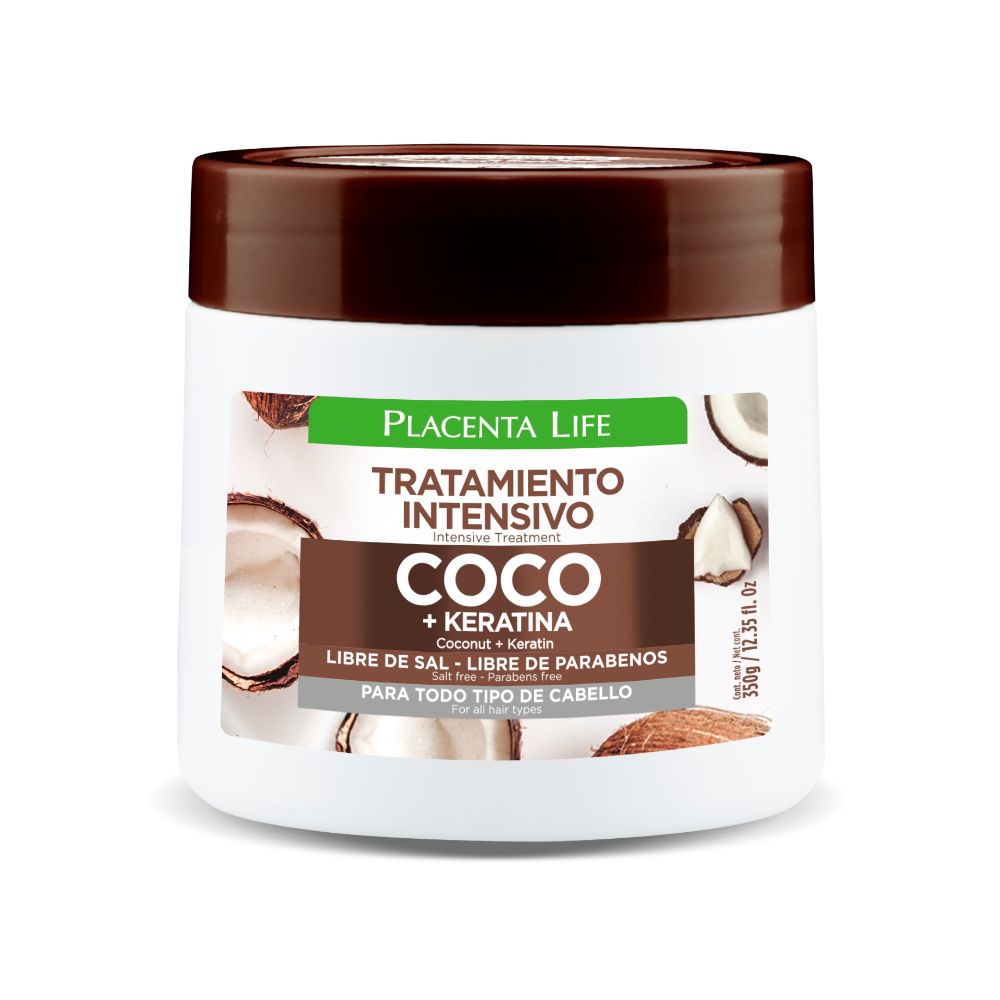 Tratamiento Placenta Life Coco Intensivo Pote 350 gr - Aruma