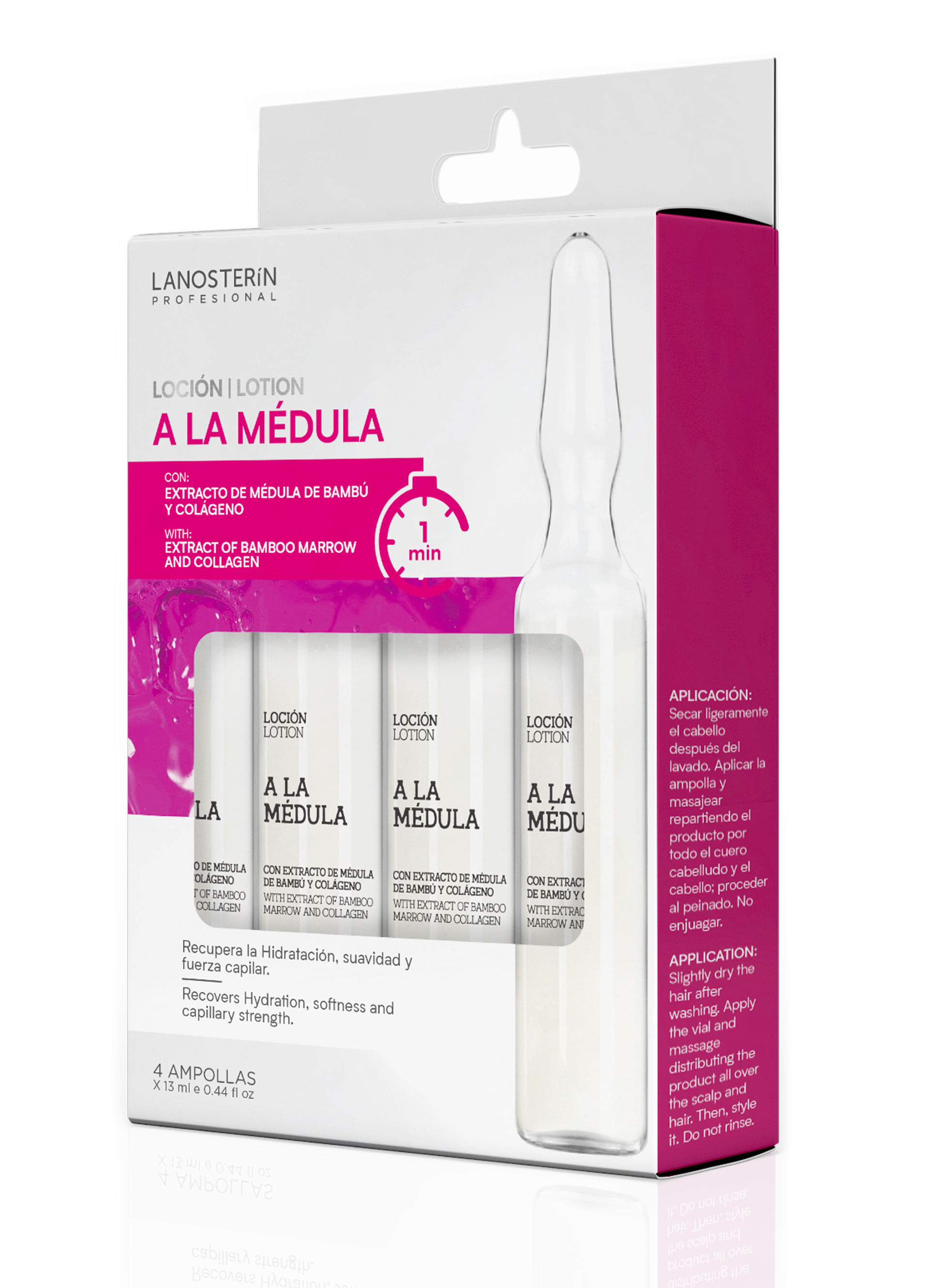 LANOSTERIN Ampollas Loción a La Médula 4 unds