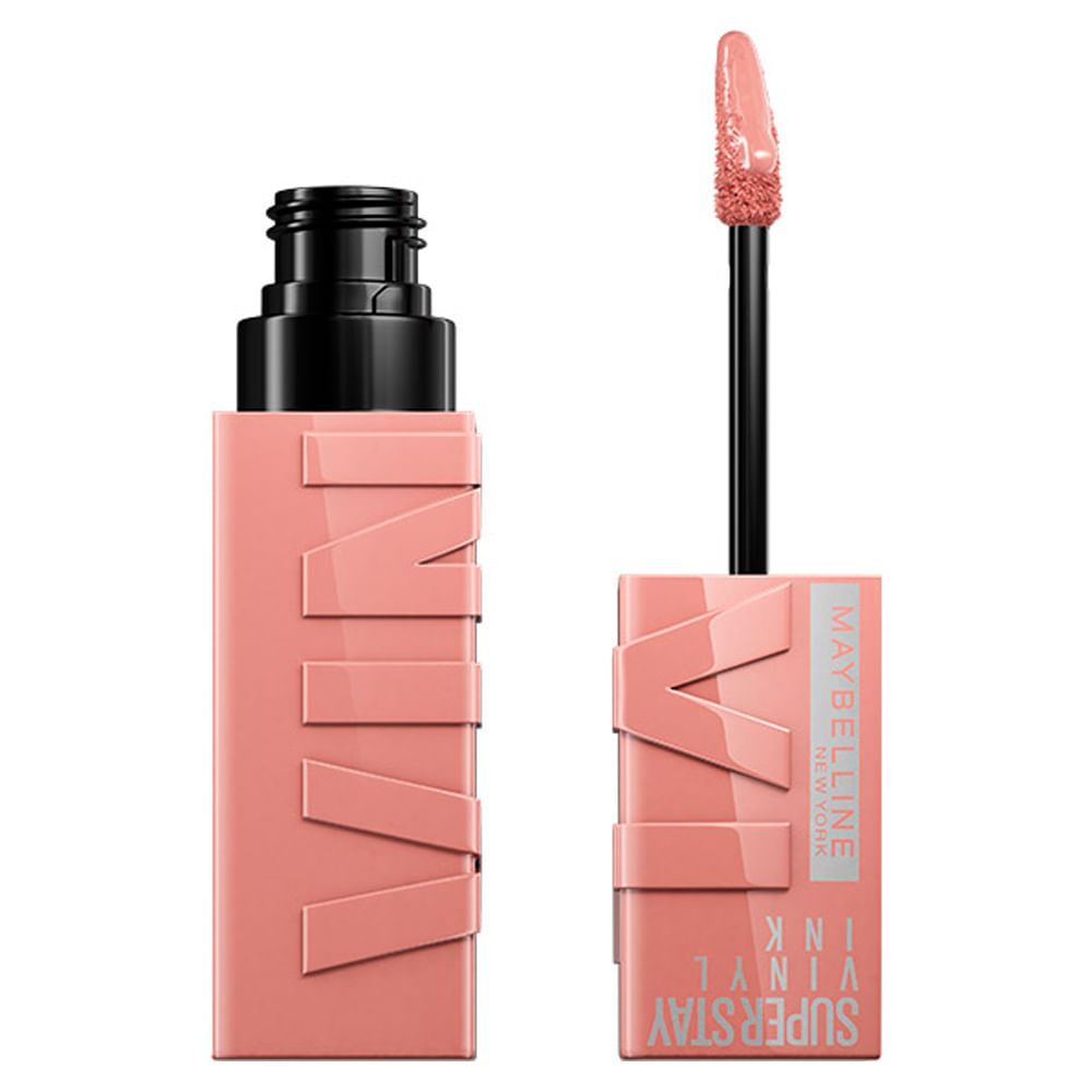 Labial líquido Maybelline Súper Stay Vinyl Ink Captivated - Aruma