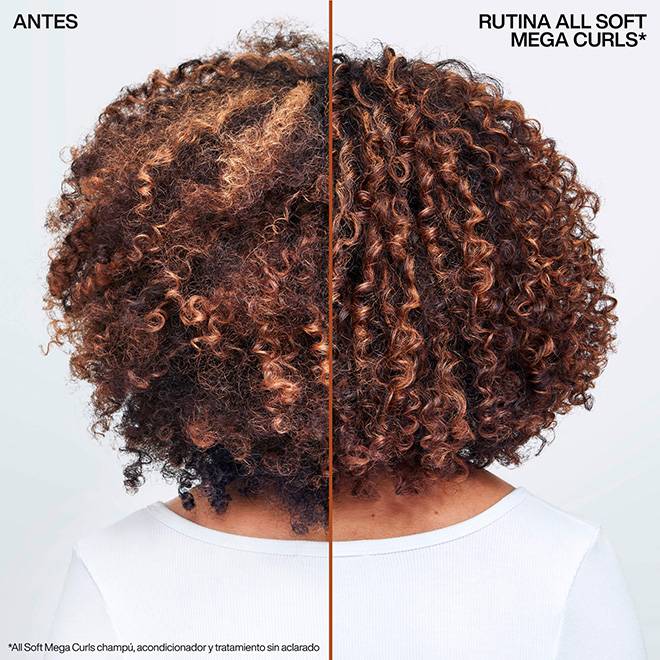 Shampoo All Soft Mega Curls para cabello con rulos 300 ml REDKEN - Aruma