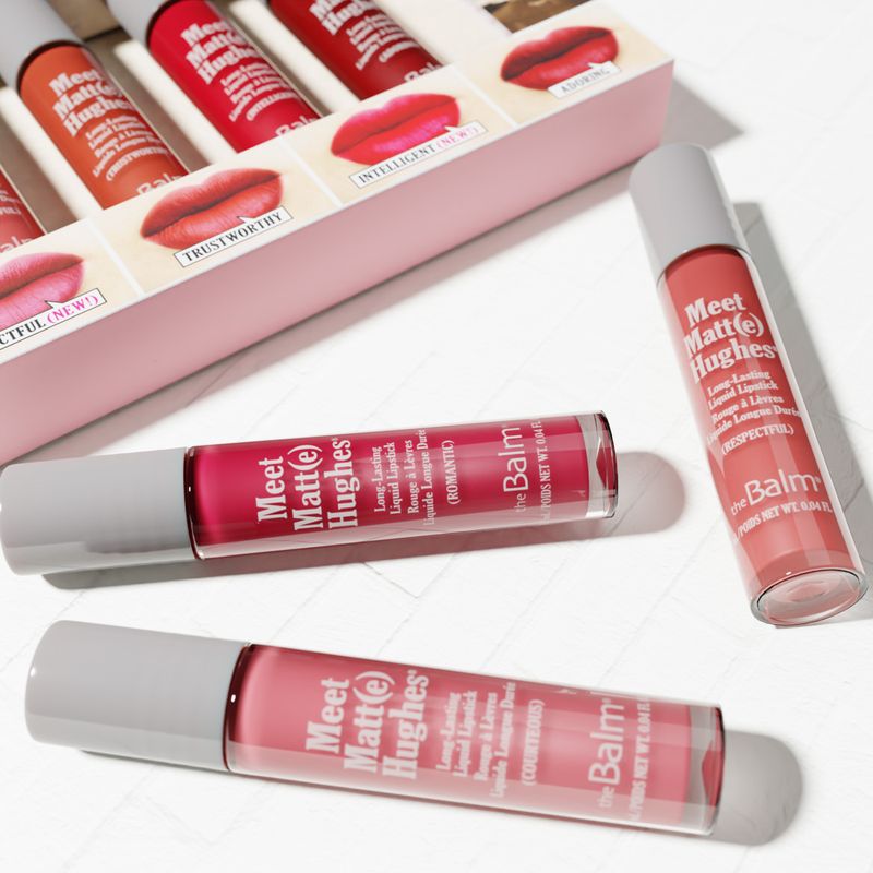 Kit De Labiales Meet Matte Hughes Mini #12 TheBalm - Aruma