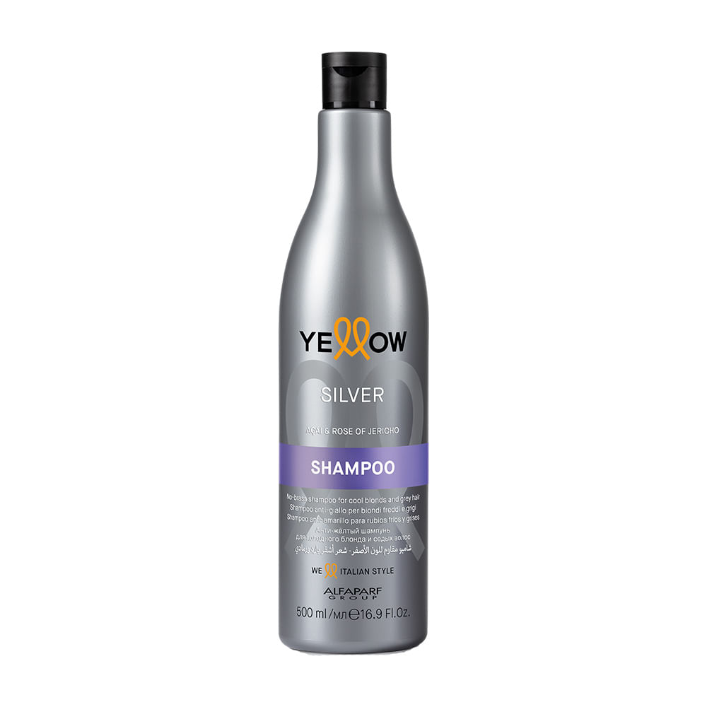 YELLOW Shampoo Silver 500ml - Aruma