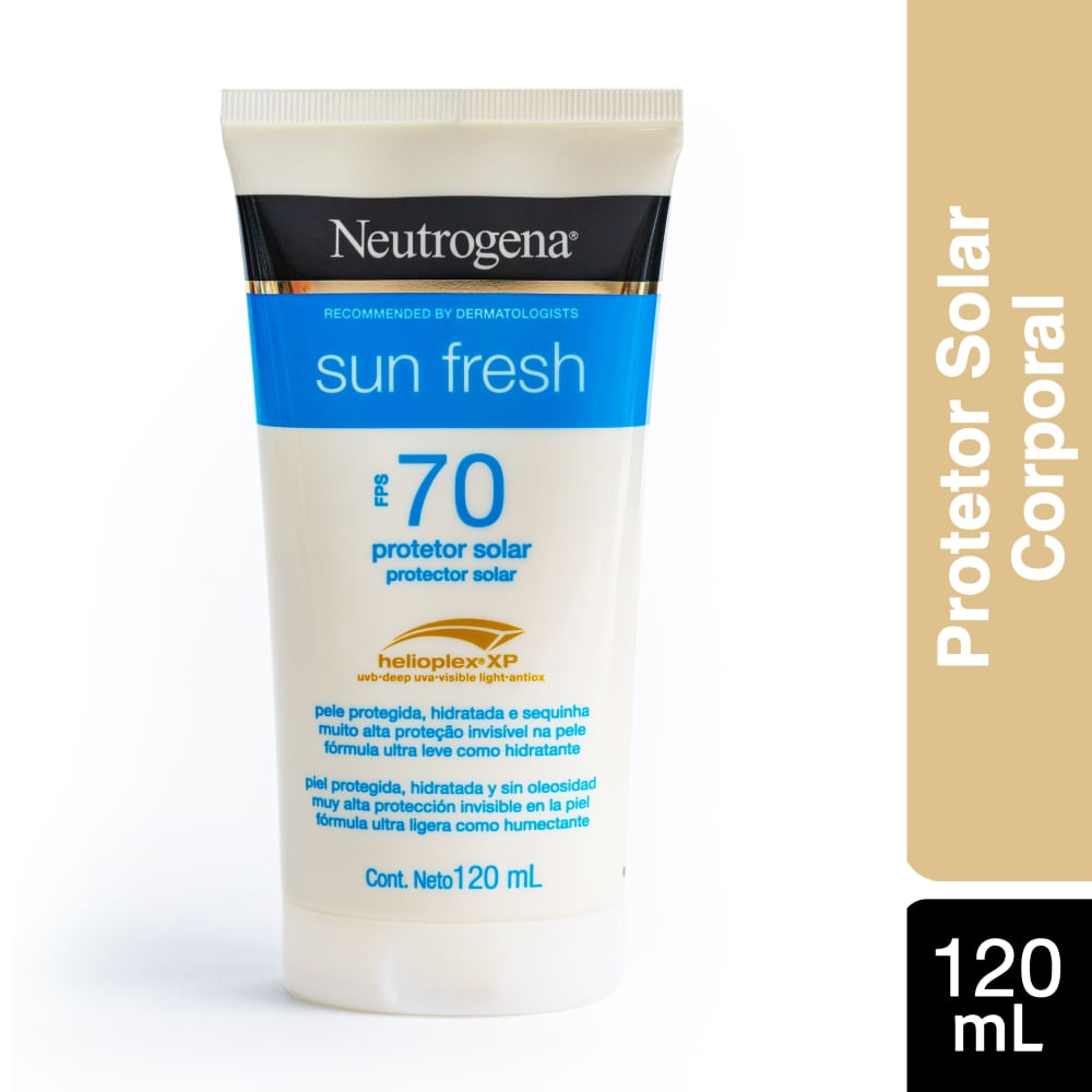 Protector solar Crema NEUTROGENA Sun Fresh SPF 70