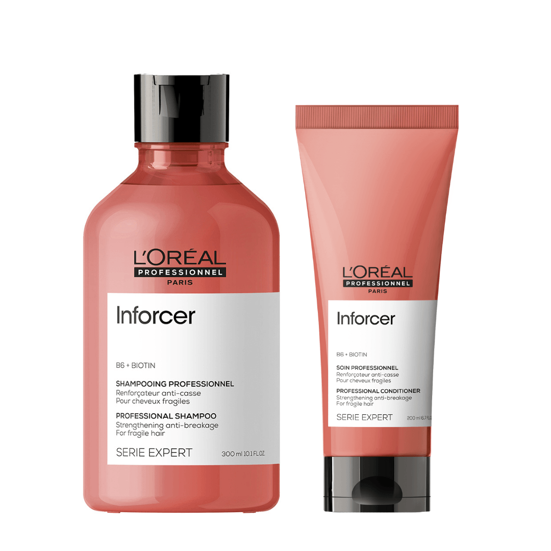 Set Shampoo Loreal Professionnel SE21 Inforcer 300ml + Acondicionador ...