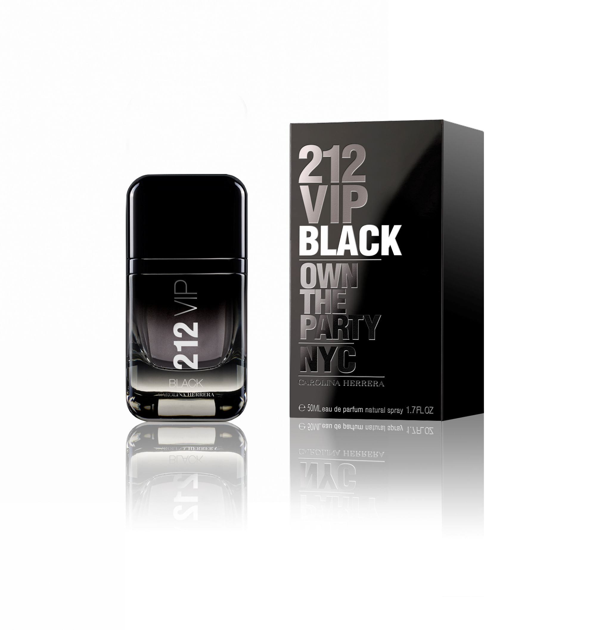 Fragancia Carolina Herrera 212 Vip Black EDP 50ml - Aruma