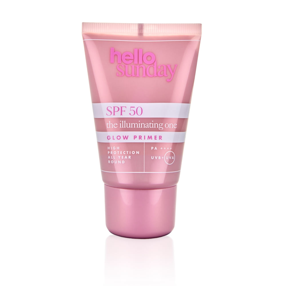 Primer Hello Sunday Primer Luminoso SPF50 50 ml - Aruma