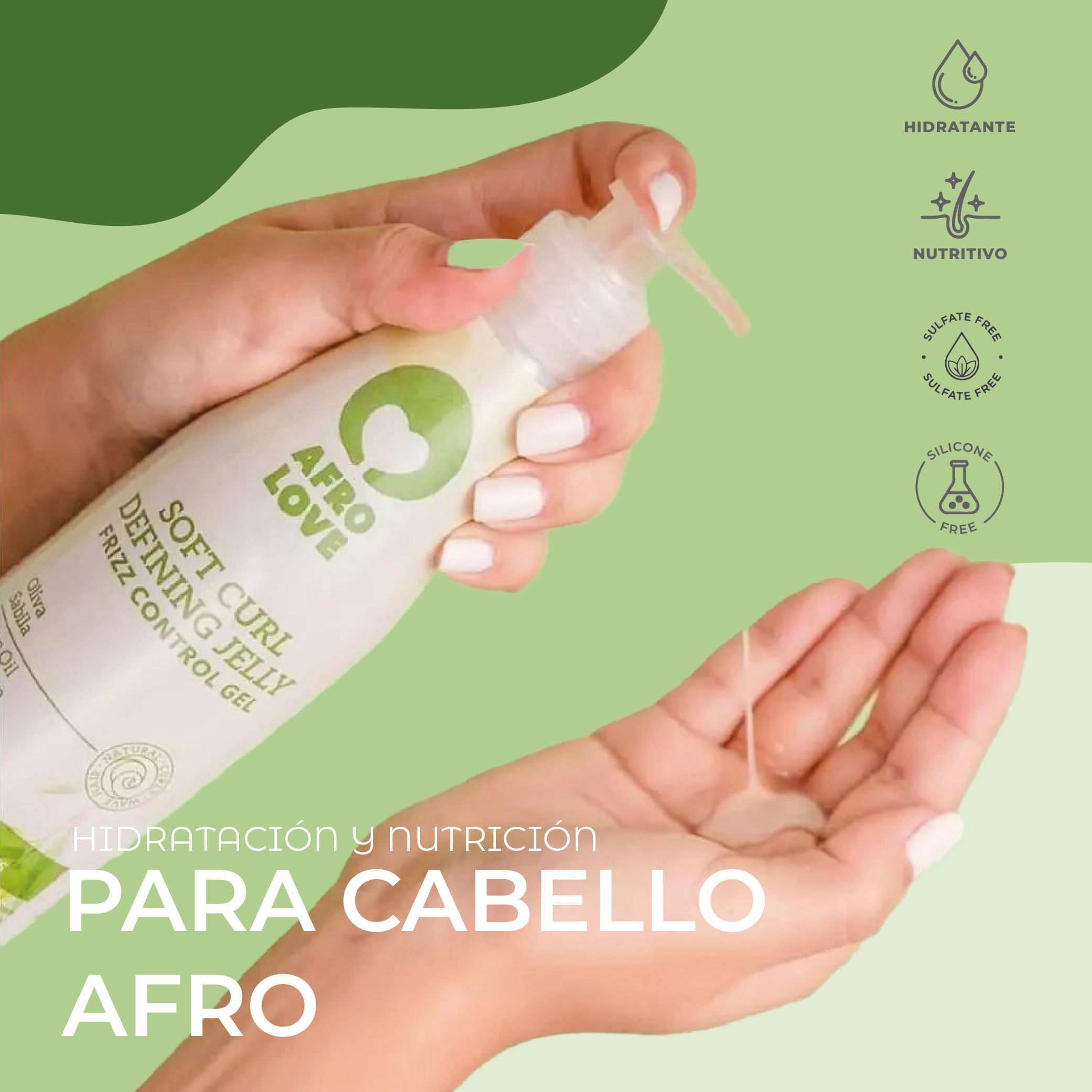 Gel Afro Love Soft Curl 290 ml - Aruma