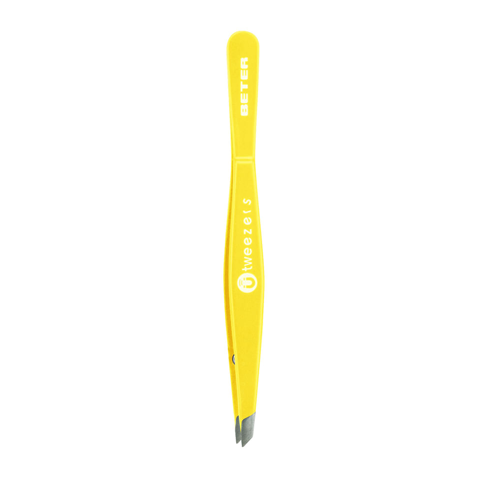 Pinza Magnética Amarillo Beter Punta Oblicua - Aruma