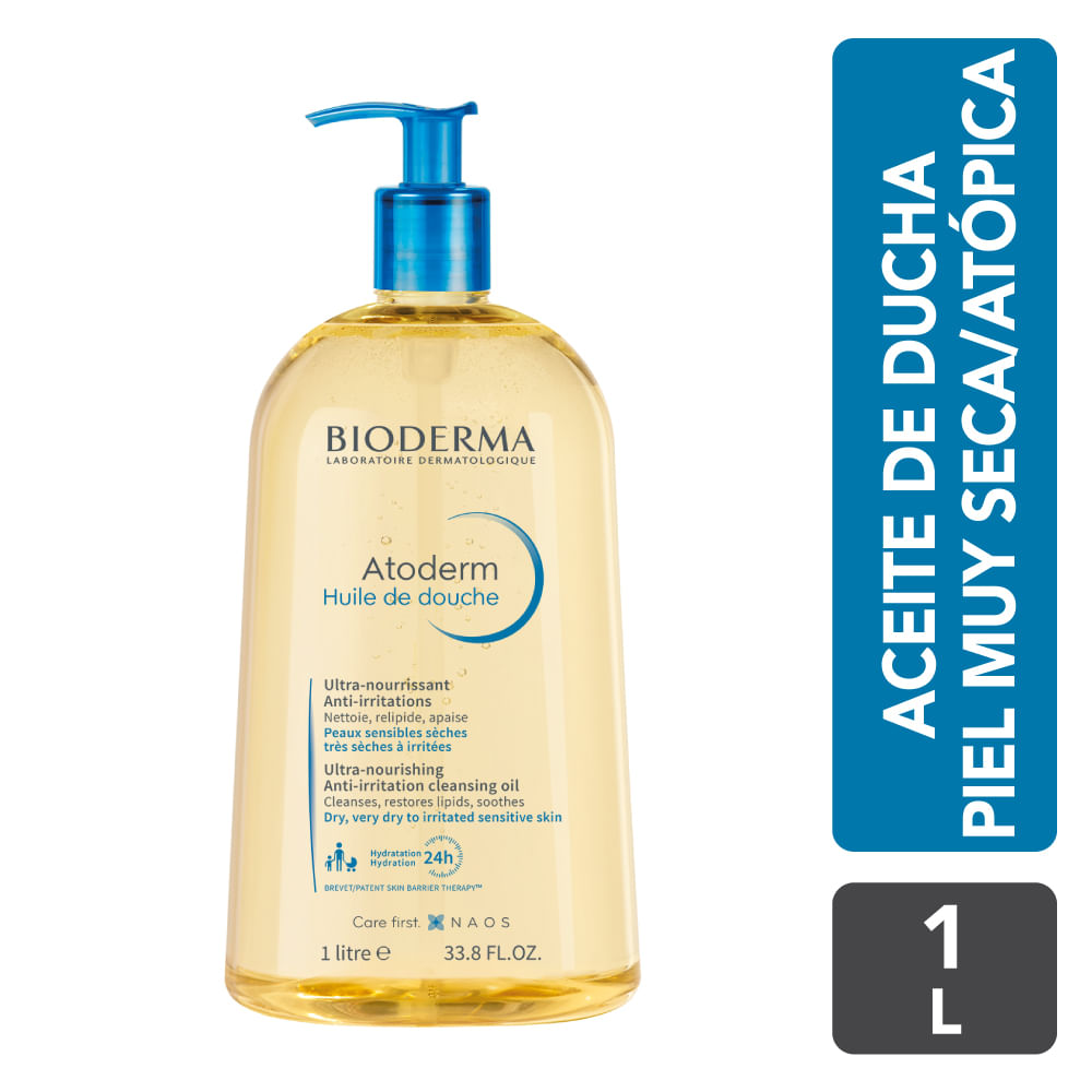 Jabon Bioderma Atoderm Huile De Douche Fp1L - Aruma