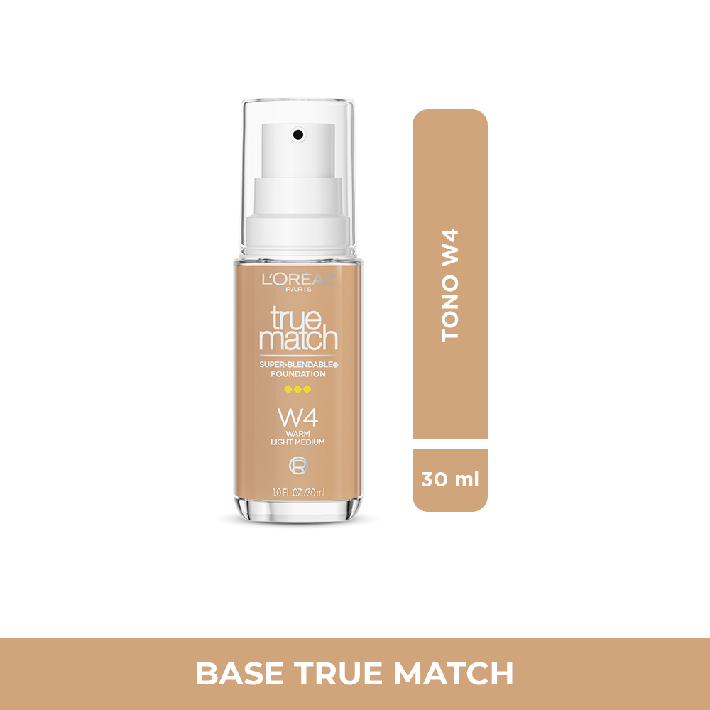 Base Líquida True Match Tono 1.0Fl.Oz.730Ml W4 L'Oreal Paris - Aruma
