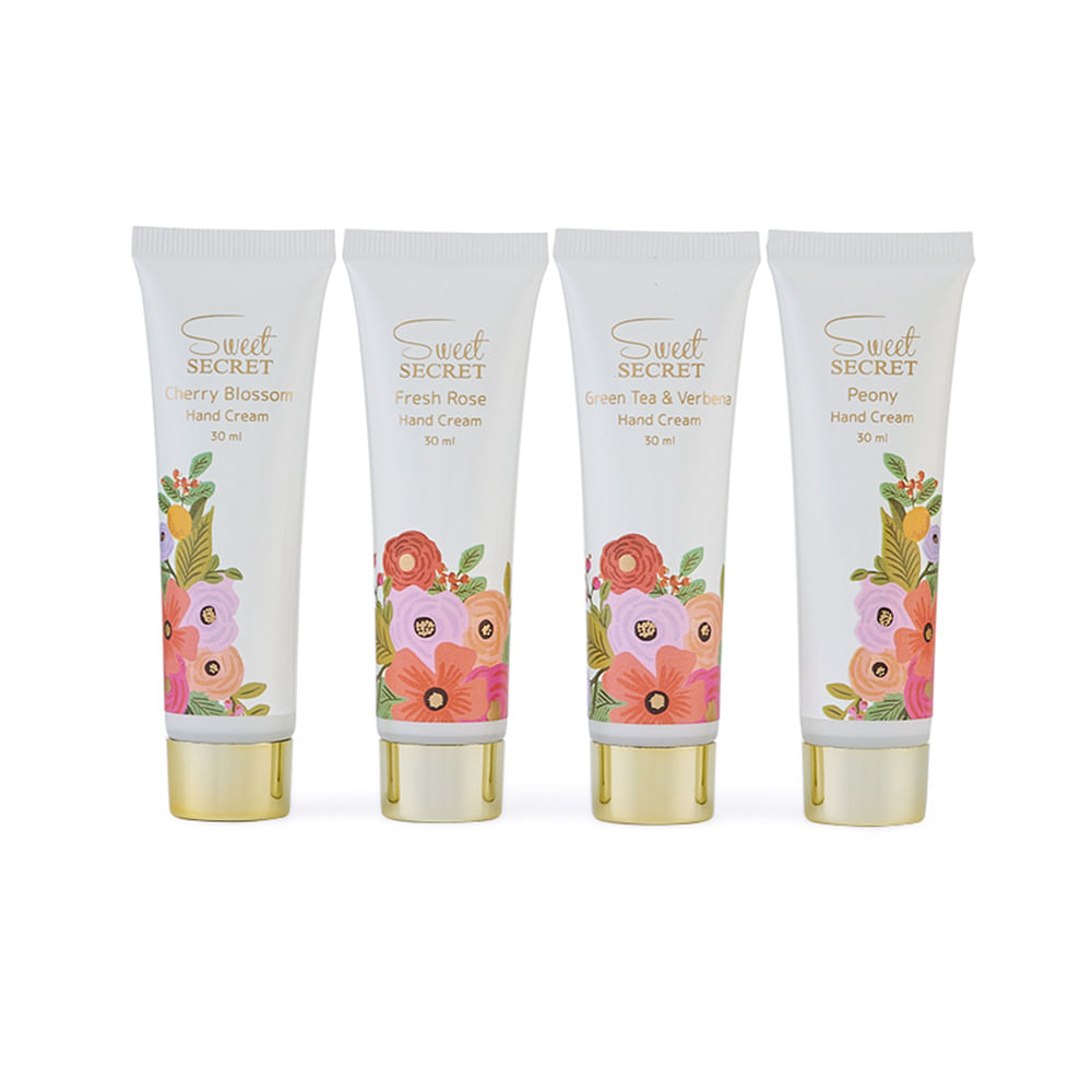 Pack Sweet Secret Box Print Crema De Manos 4*30ml - Aruma