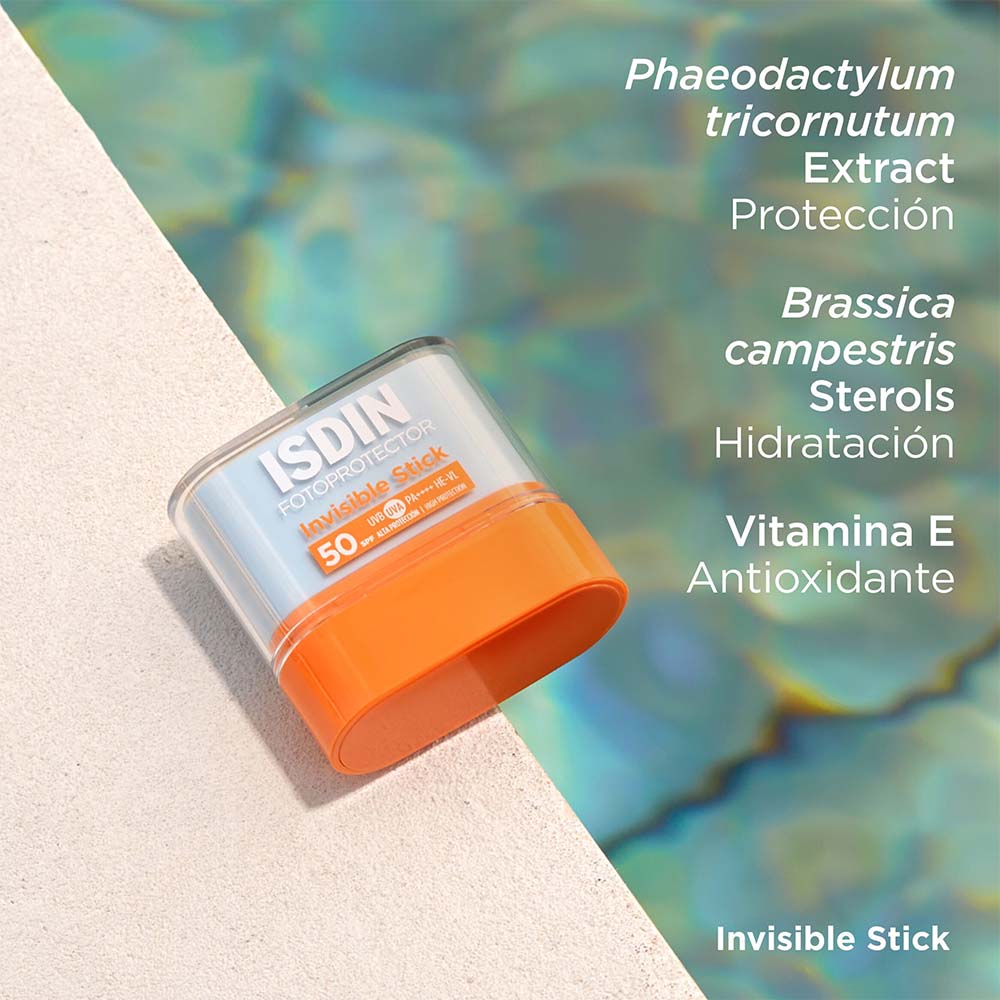 Fotoprotector ISDIN Invisible Stick SPF 50+ 10 gr - Aruma