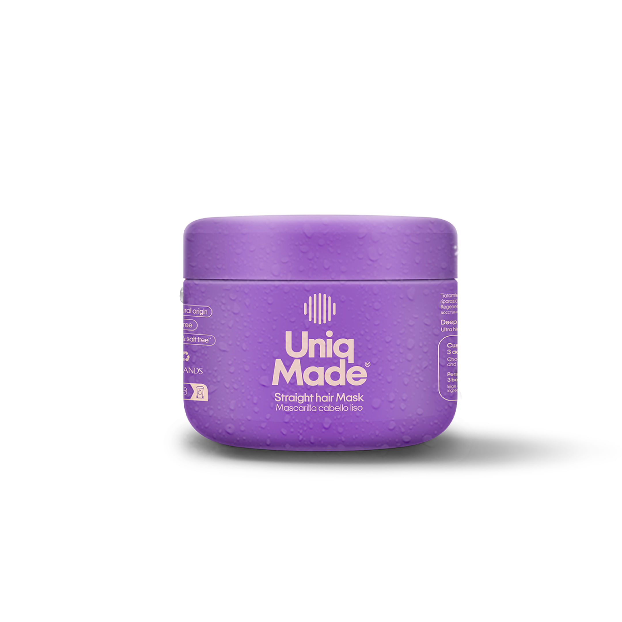 MASCARILLA UNIQ MADE CABELLO LACIO 250 ML - Aruma