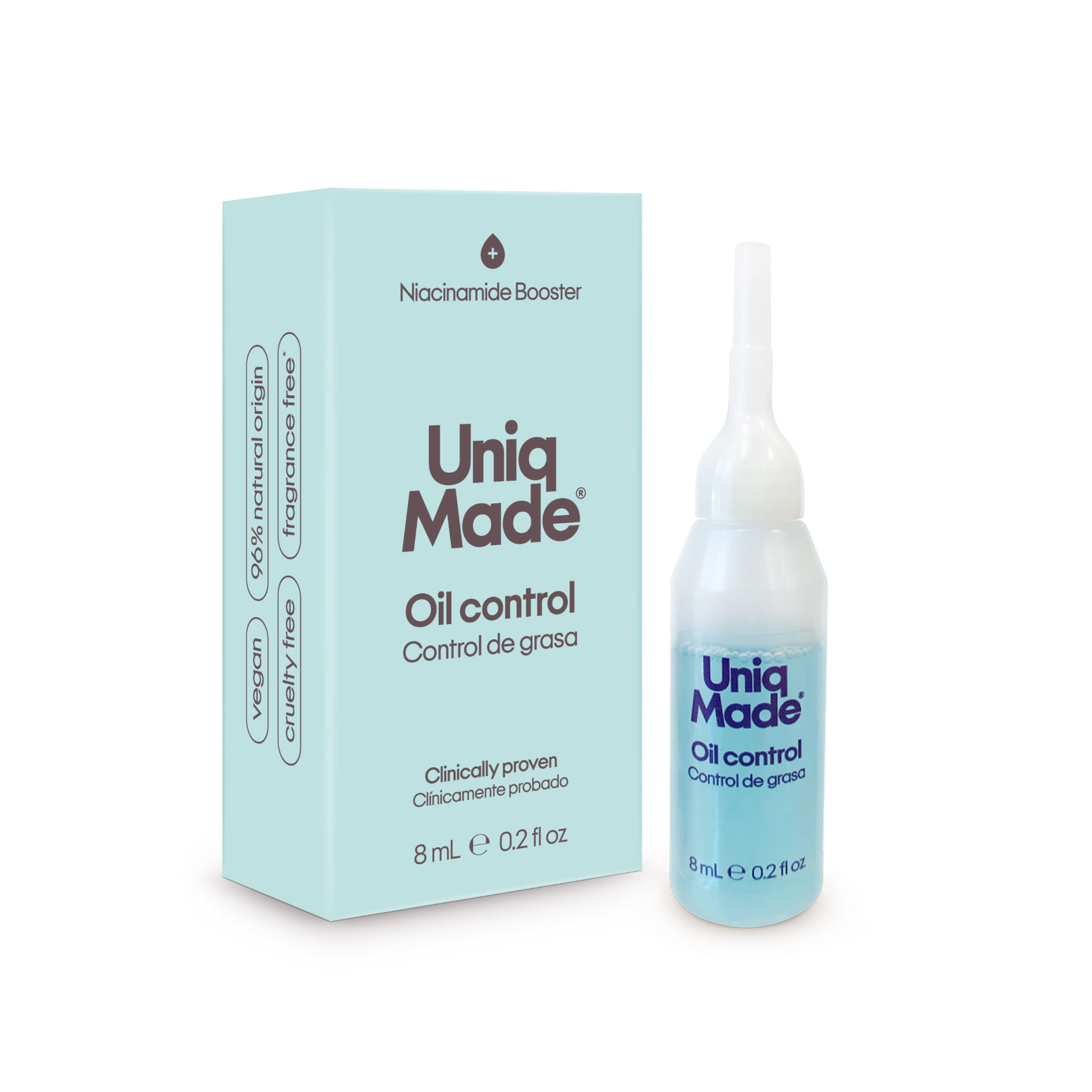 BOOSTER UNIQ MADE CONTROL DE GRASA 8 ML