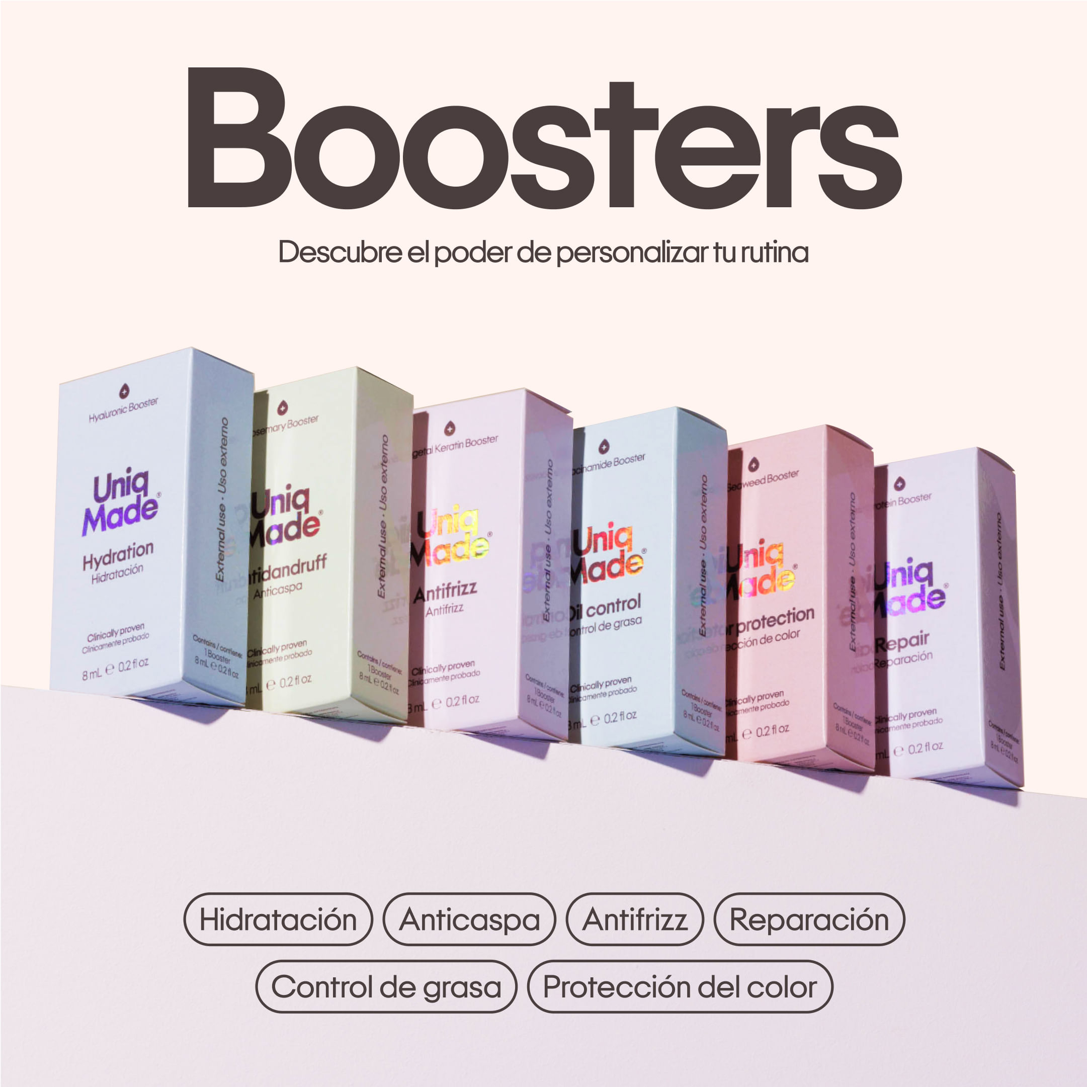 BOOSTER UNIQ MADE PROTECCIÓN DE COLOR 8 ML - Aruma