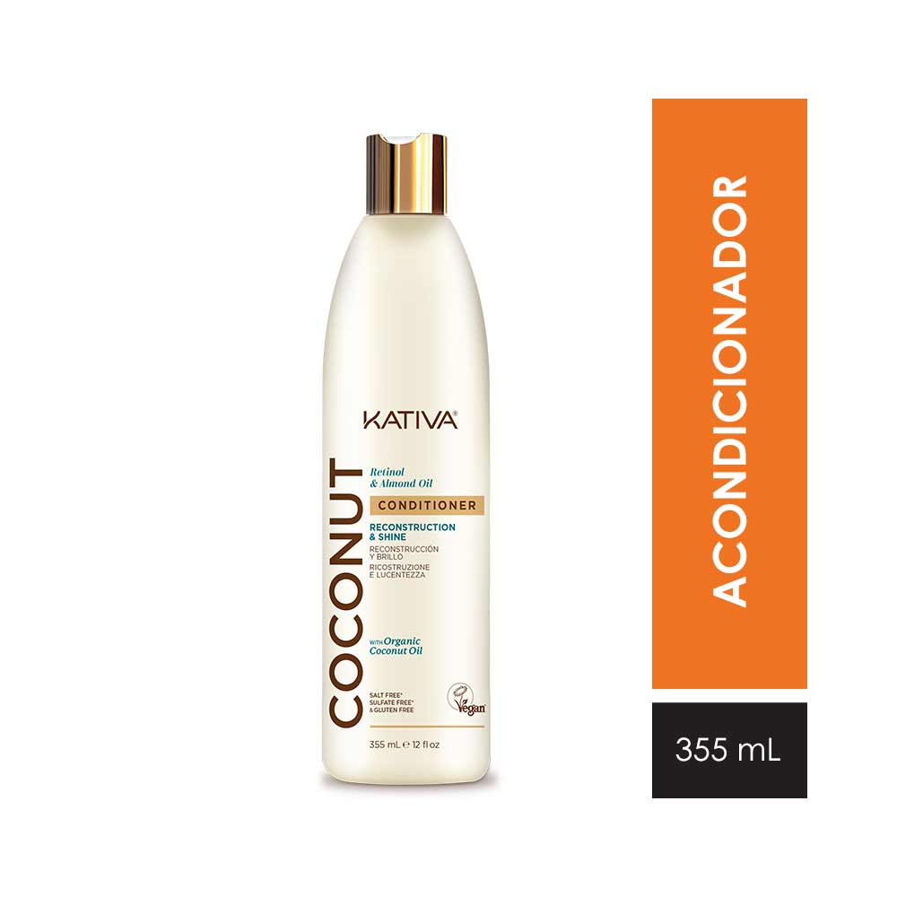 Acondicionador Kativa Coconut 355 Ml - Aruma