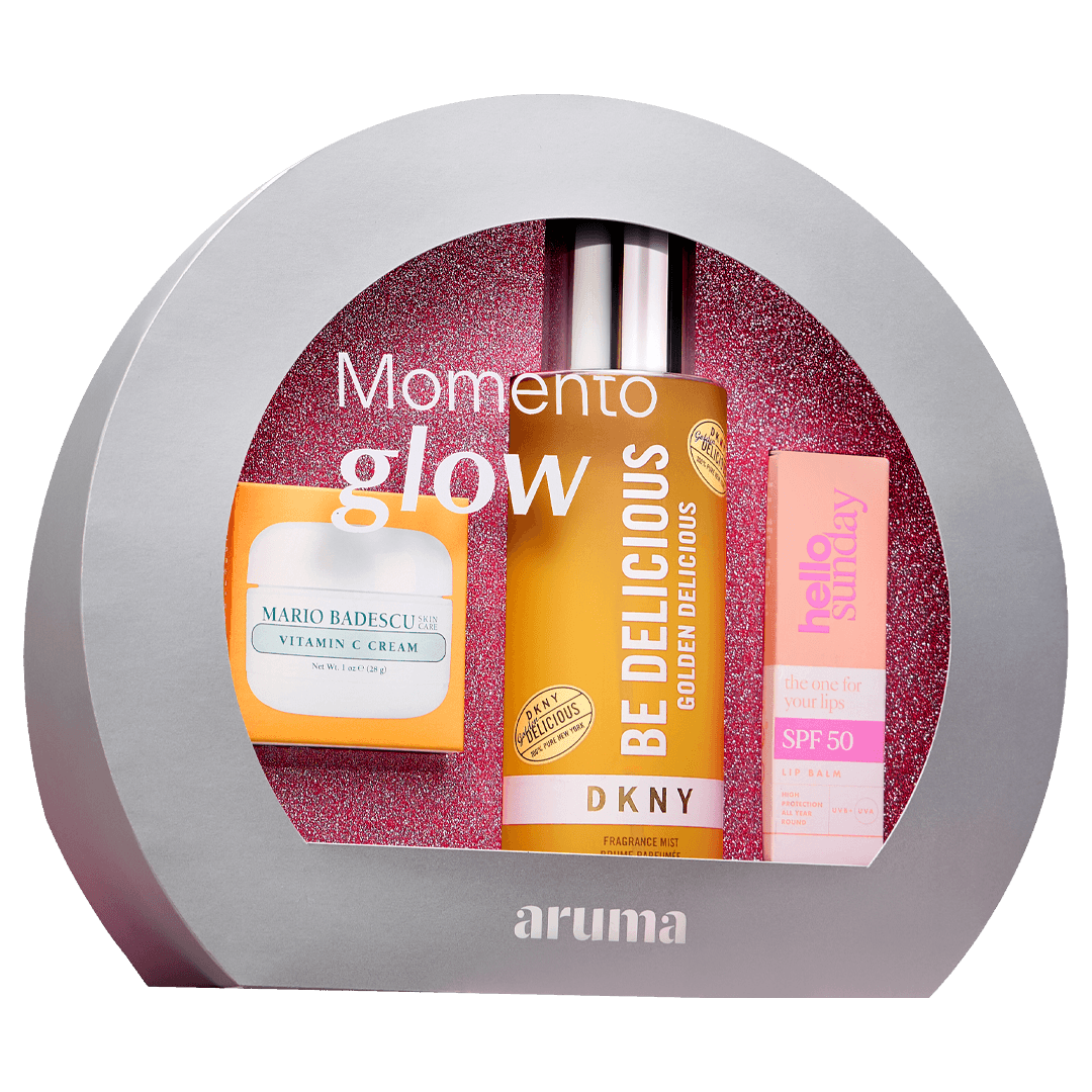 Pack Momento Glow: Bálsamo Hello Sunday Spf50+Dkny Gold. Delicious Body ...