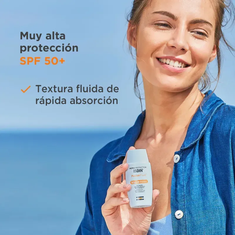 Pack Dúo ISDIN Fotoprotector Fusion Fluid SPF 50+ - Aruma