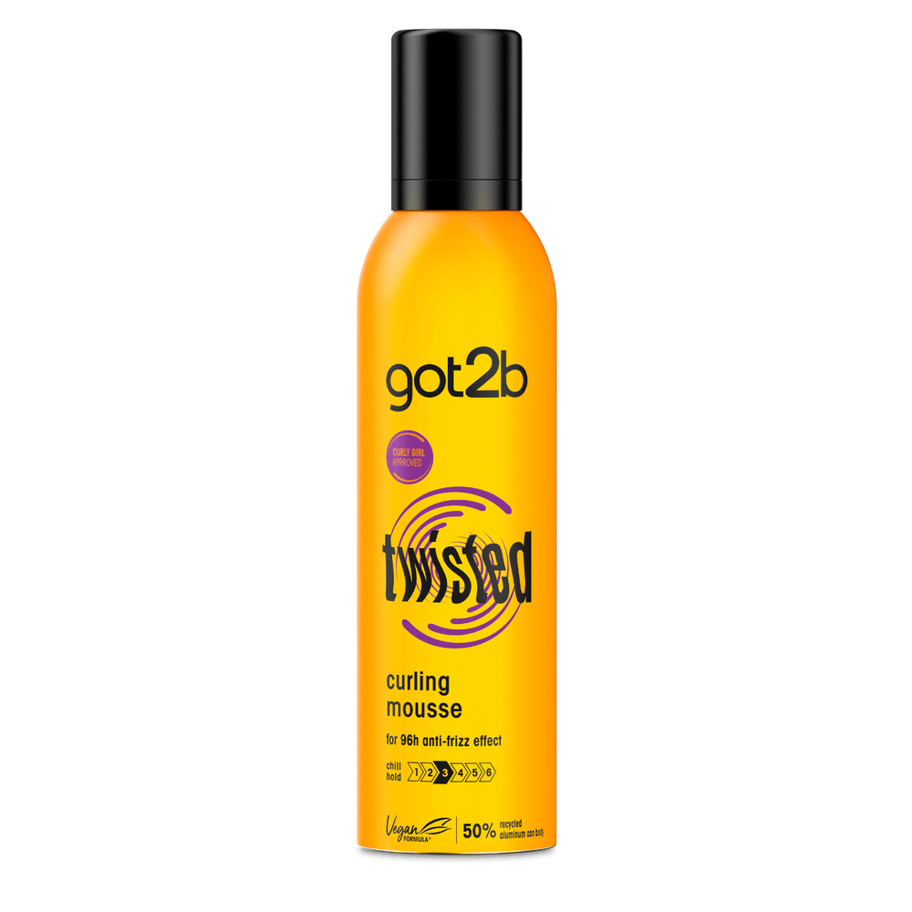 Mousse Para Cabello Ondulado Twisted GOT2B - 250 ml - Aruma