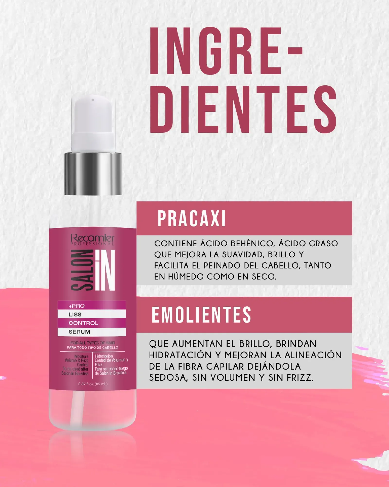 Serum Salon In Liss Control 85Ml - Aruma