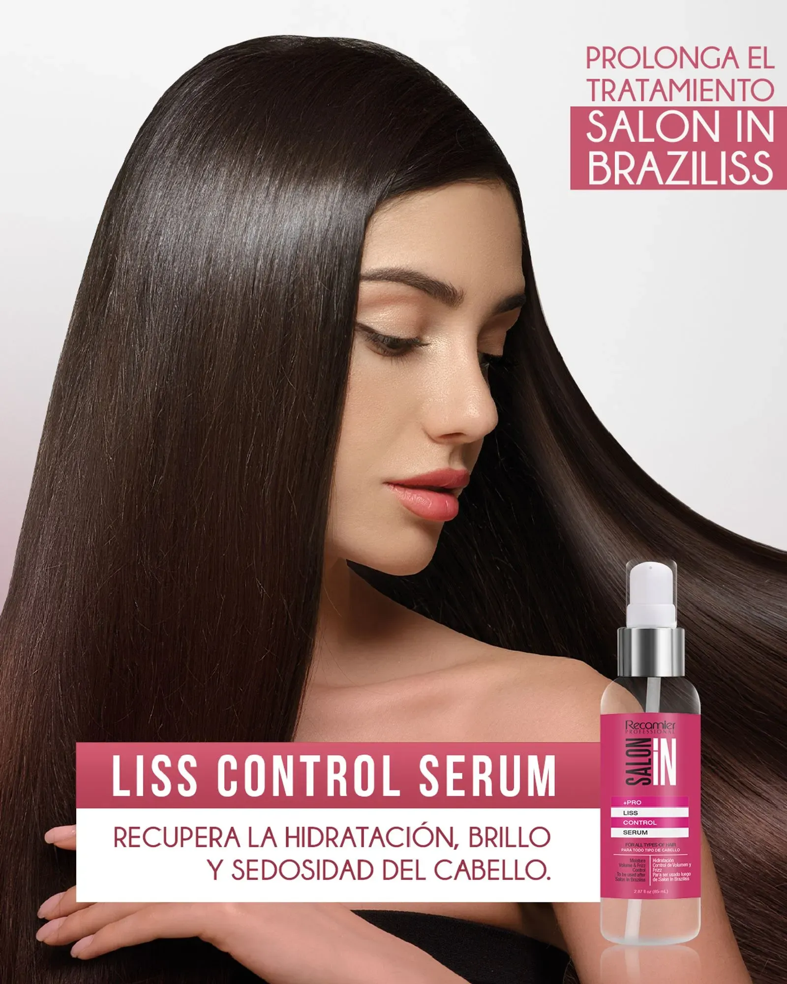 Serum Salon In Liss Control 85Ml - Aruma