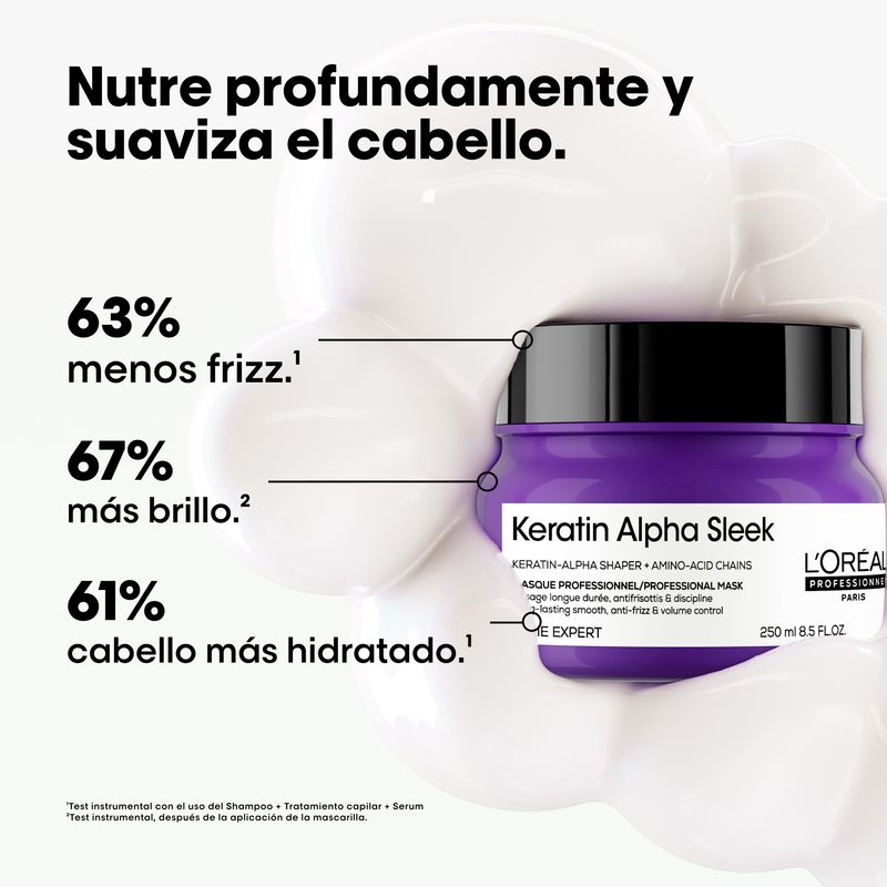 Mascarilla Loreal Professionnel Keratin Alpha Sleek 250ml
